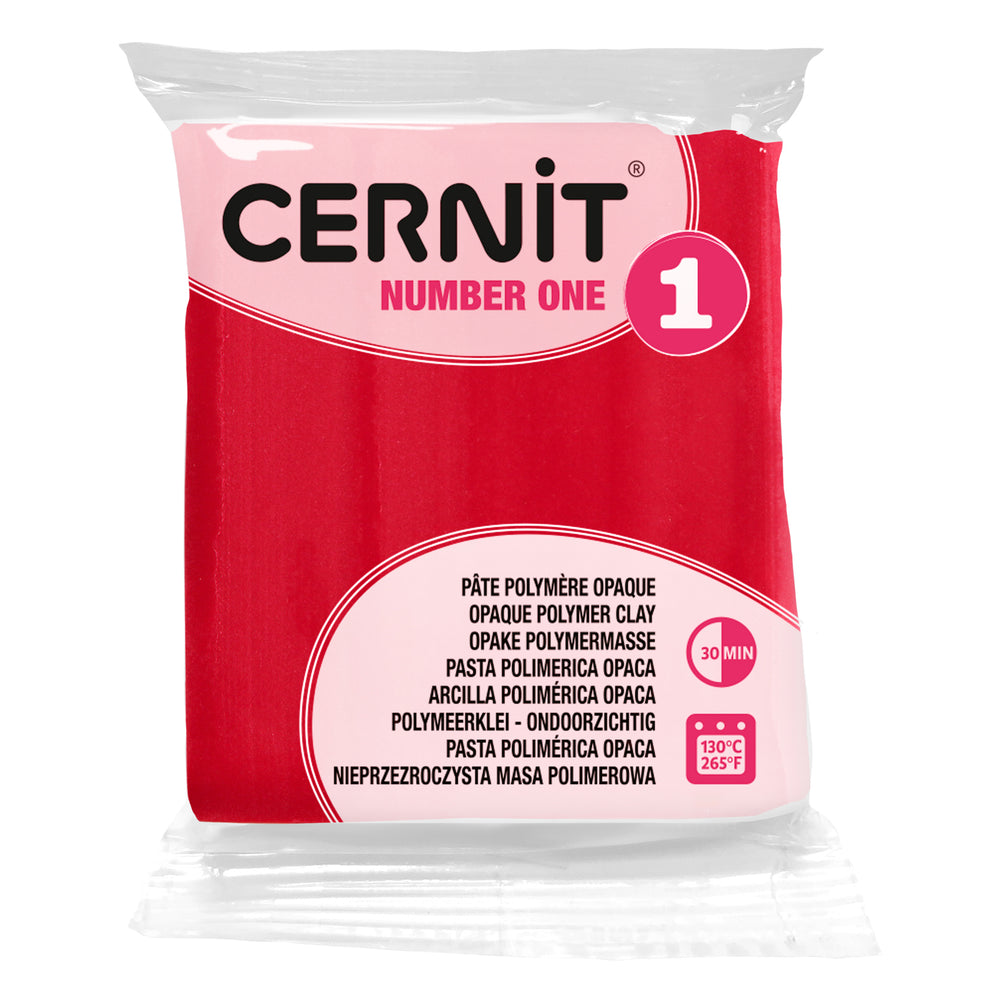 Cernit Number One - Carmine Red (56g) – Craft Cellar